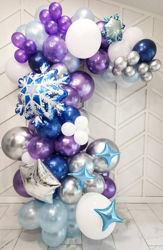 DIY Balloon Arch Kit - Frozen Onederland Theme - Supplies & Tutorial by ... DIY Balloon Arch Kit - Frozen Onederland Theme - Supplies & Tutorial by ...