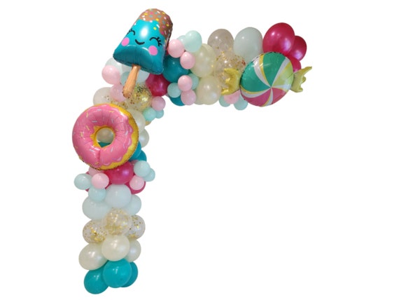 Sweet 16 Party Decorations - Sugar Rush Candy Donut Sprinkle Balloons ...
