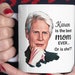 Custom Keith Morrison "or is She?" 11oz Ceramic Mug, Funny, Dateline ...