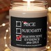 Arson You Mean Crime Brulee 9oz Glass Jar Scented Soy Candle, Crime ...
