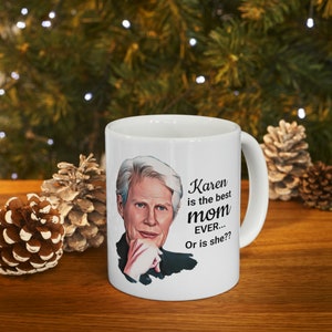 Custom Keith Morrison "or is She?" 11oz Ceramic Mug, Funny, Dateline ...