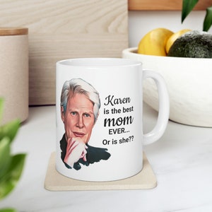 Custom Keith Morrison "or is She?" 11oz Ceramic Mug, Funny, Dateline ...
