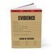 Evidence Matte Hardcover Journal, Daily Use Notebook, Crime Show Fan ...