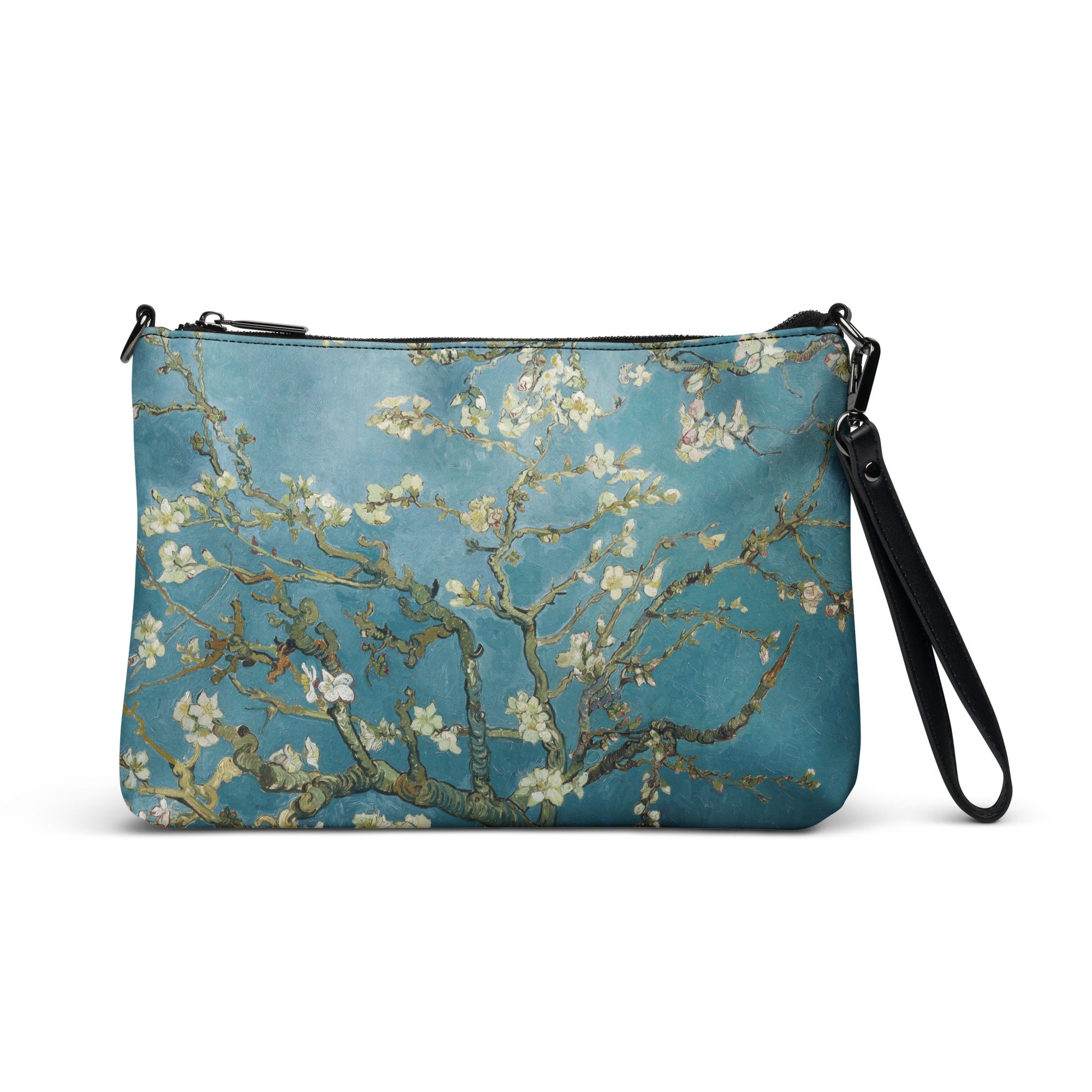 Almond Blossom by Vincent Van Gogh Crossbody Bag, Faux Leather ...