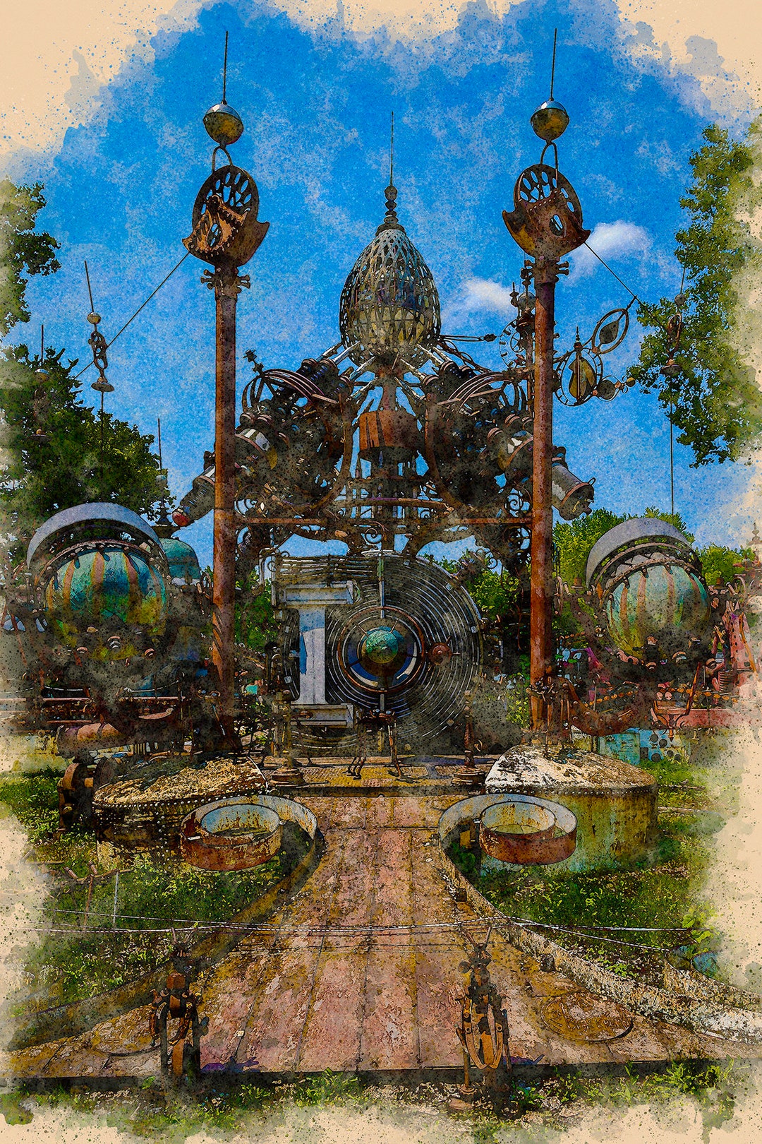 Dr. Evermore's Forevertron Americana Series wisconsin - Etsy