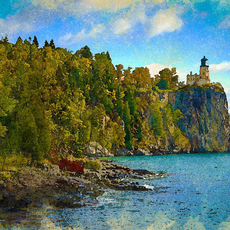 Split Rock Lighthouse - Etsy