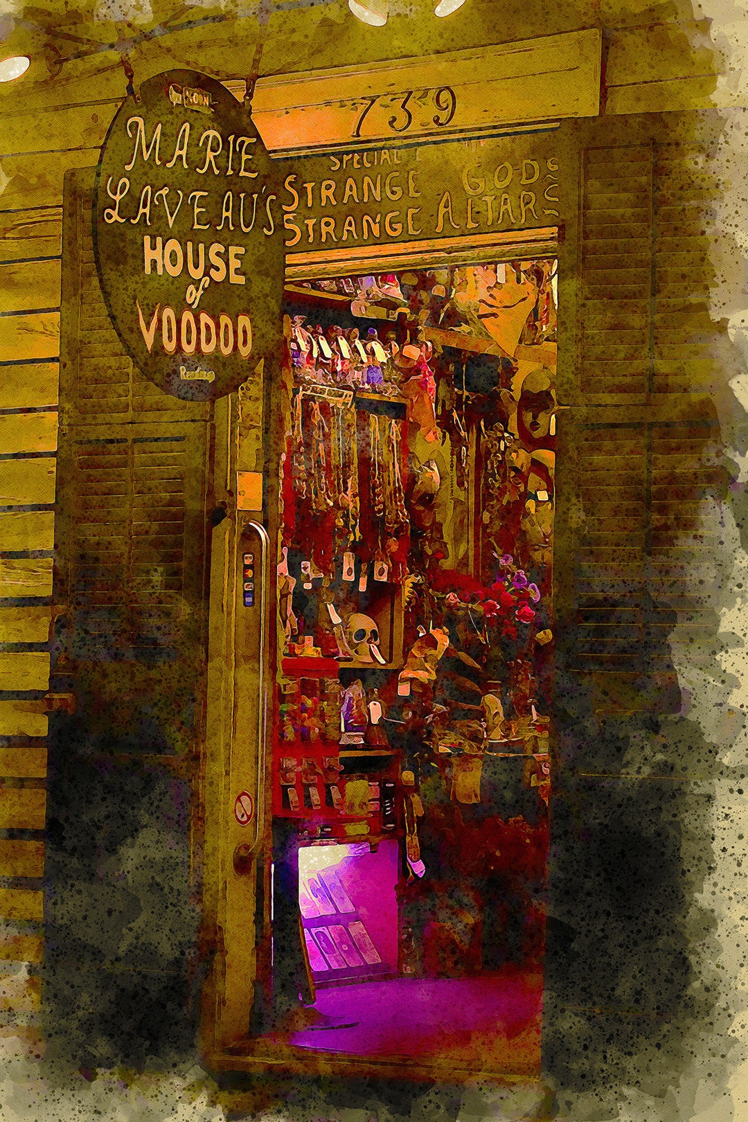 Marie Laveau's House of Voodoo Americana Series - Etsy