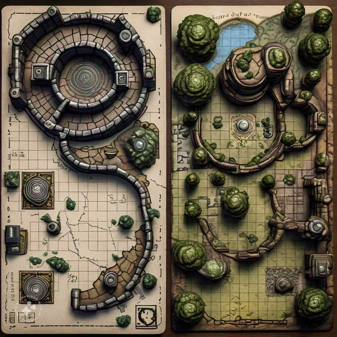 Dnd / Pathfinder Homebrew Maps, Town Layouts, Battle Maps and ...