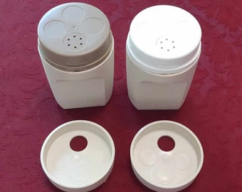 Vintage Tupperware Salt and Pepper Shakers - Etsy