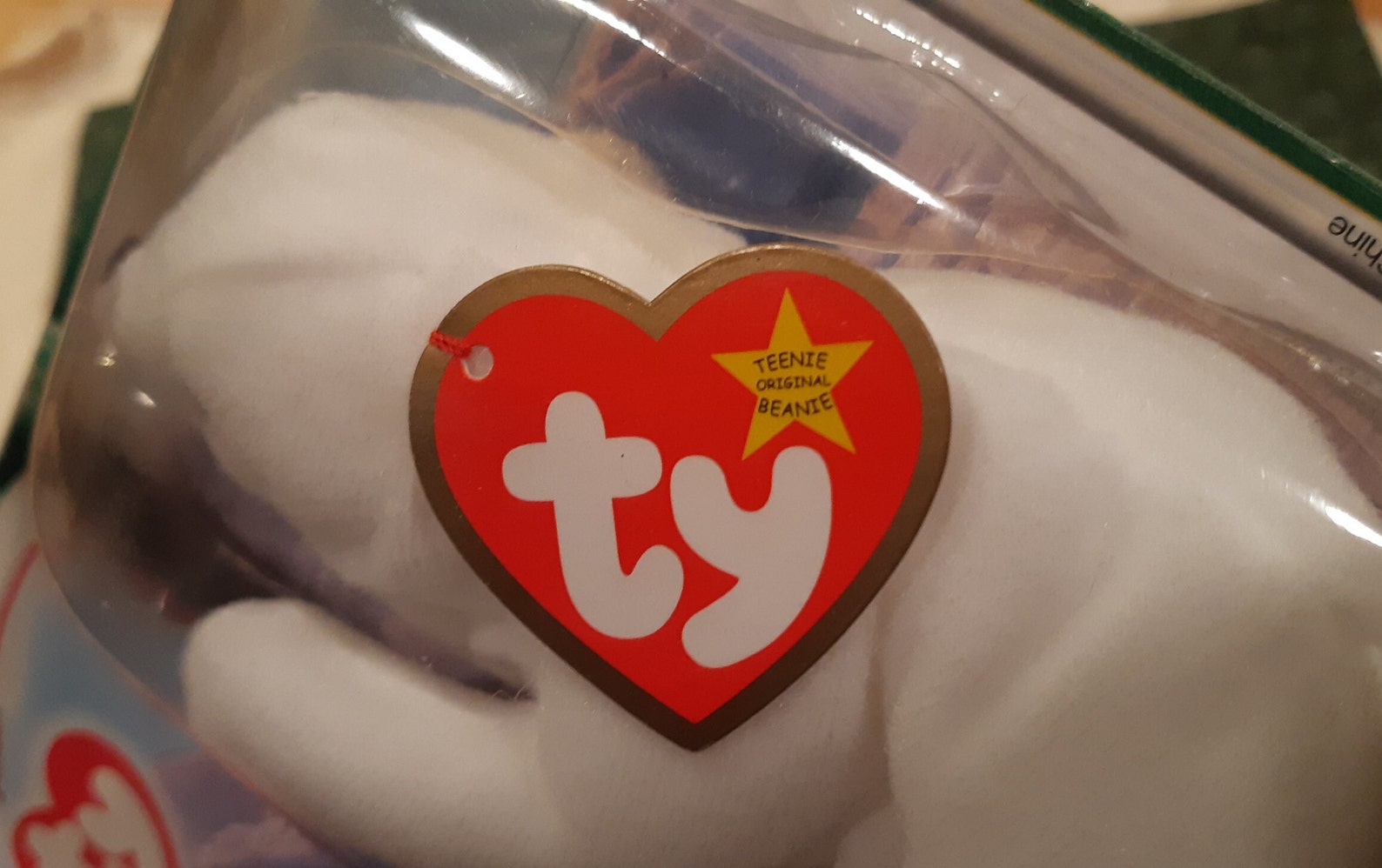 Ty Beanie Baby - Chilly the Polar Bear - New in Package Toy - Vintage ...