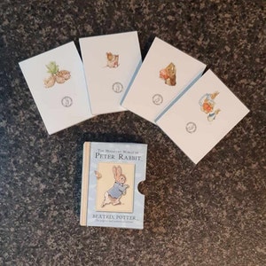 Peter Rabbit Book Set the Miniature World of Peter Rabbit Baby Shower ...