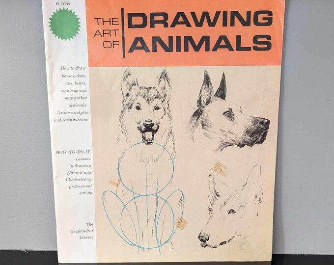 The Art of Drawing Animals by Walter Brooks | 1965 Grumbacher Library ...