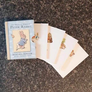 Peter Rabbit Book Set the Miniature World of Peter Rabbit Baby Shower ...
