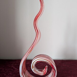 Blown Glass Art Fire Art Sculpture Murano Style Glass Art Blown Glass ...