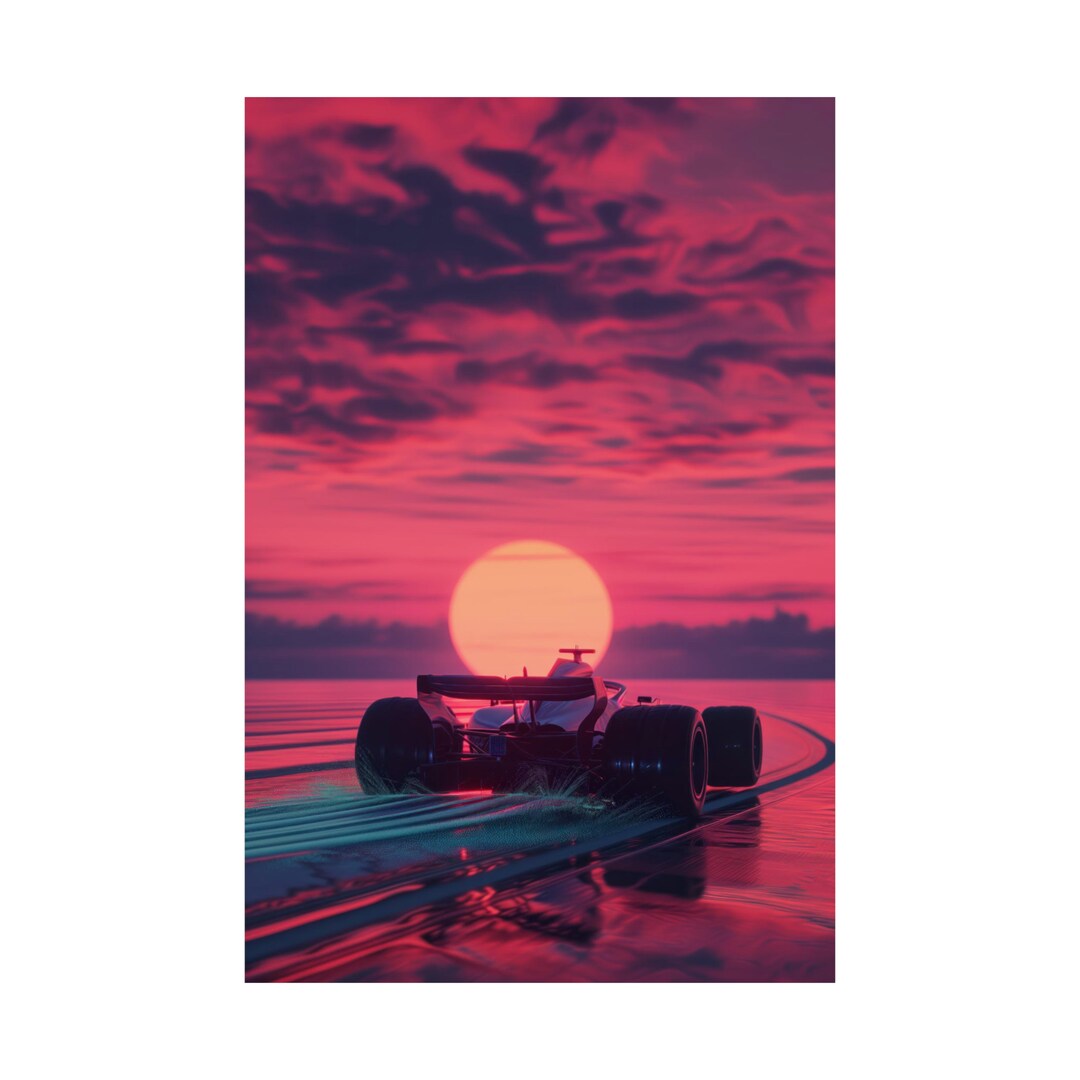 Formula 1 Vaporwave Poster | F1 Beautiful Art | Grand Prix Formula 1 ...