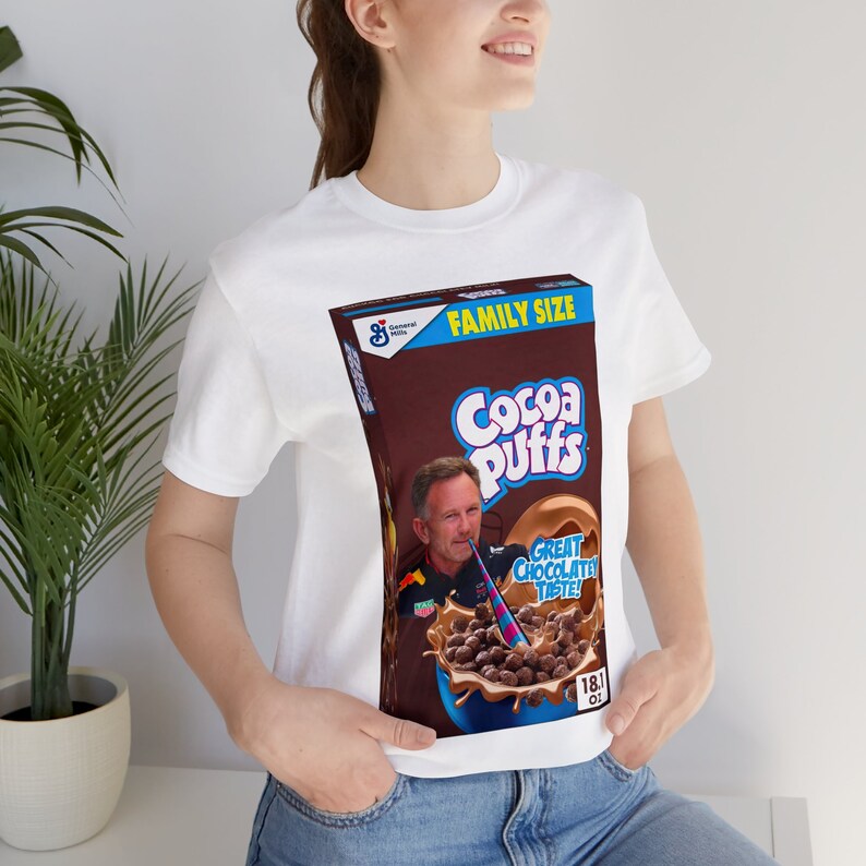 Christian Horner Coco Puffs | Funny F1 Shirt | Formula 1 Red Bull Meme ...