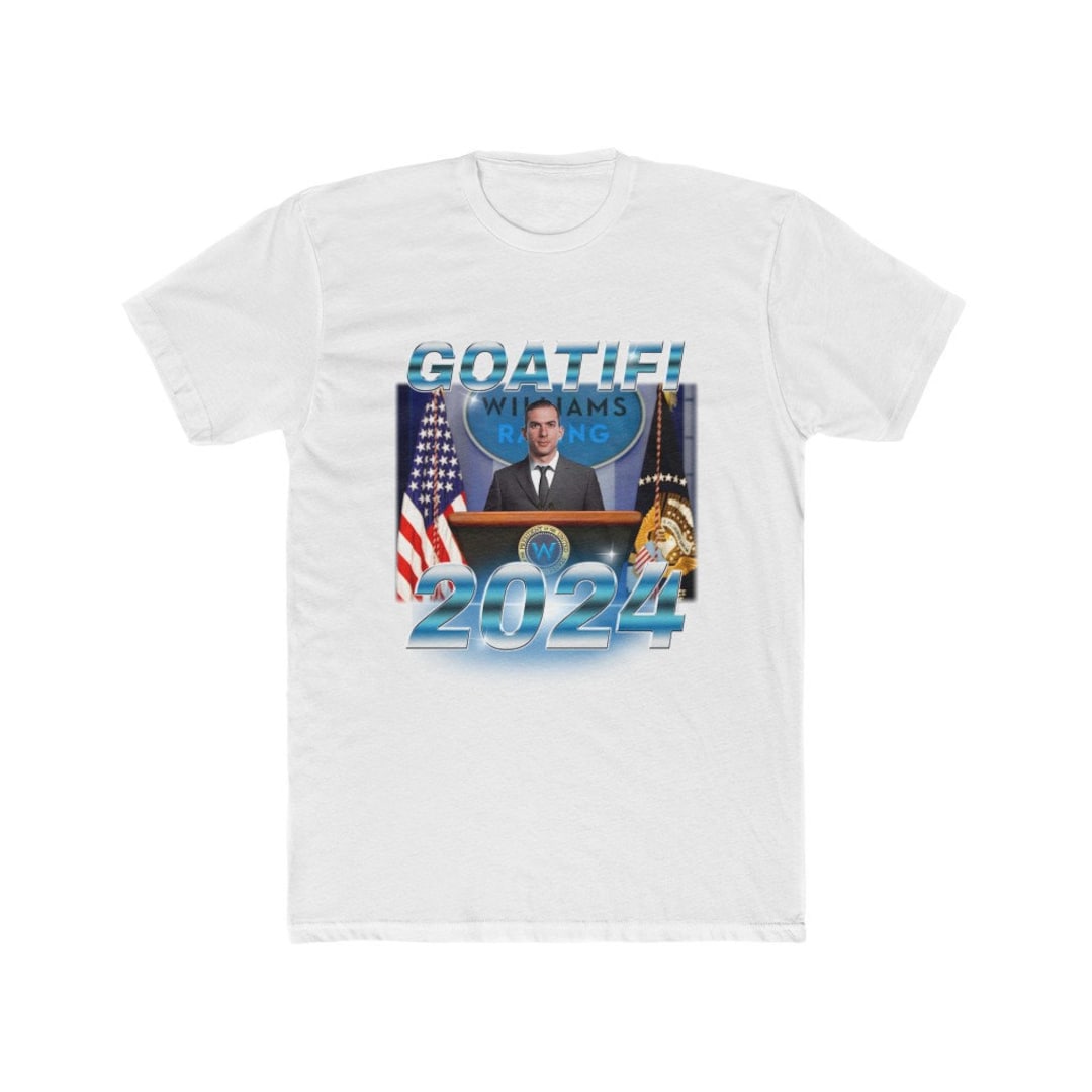 GOATIFI 2024 | Nicholas Latifi Formula 1 Shirt - Etsy