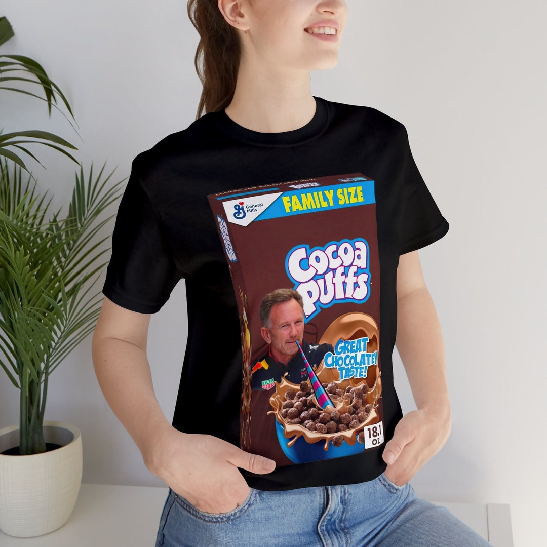 Christian Horner Coco Puffs | Funny F1 Shirt | Formula 1 Red Bull Meme ...