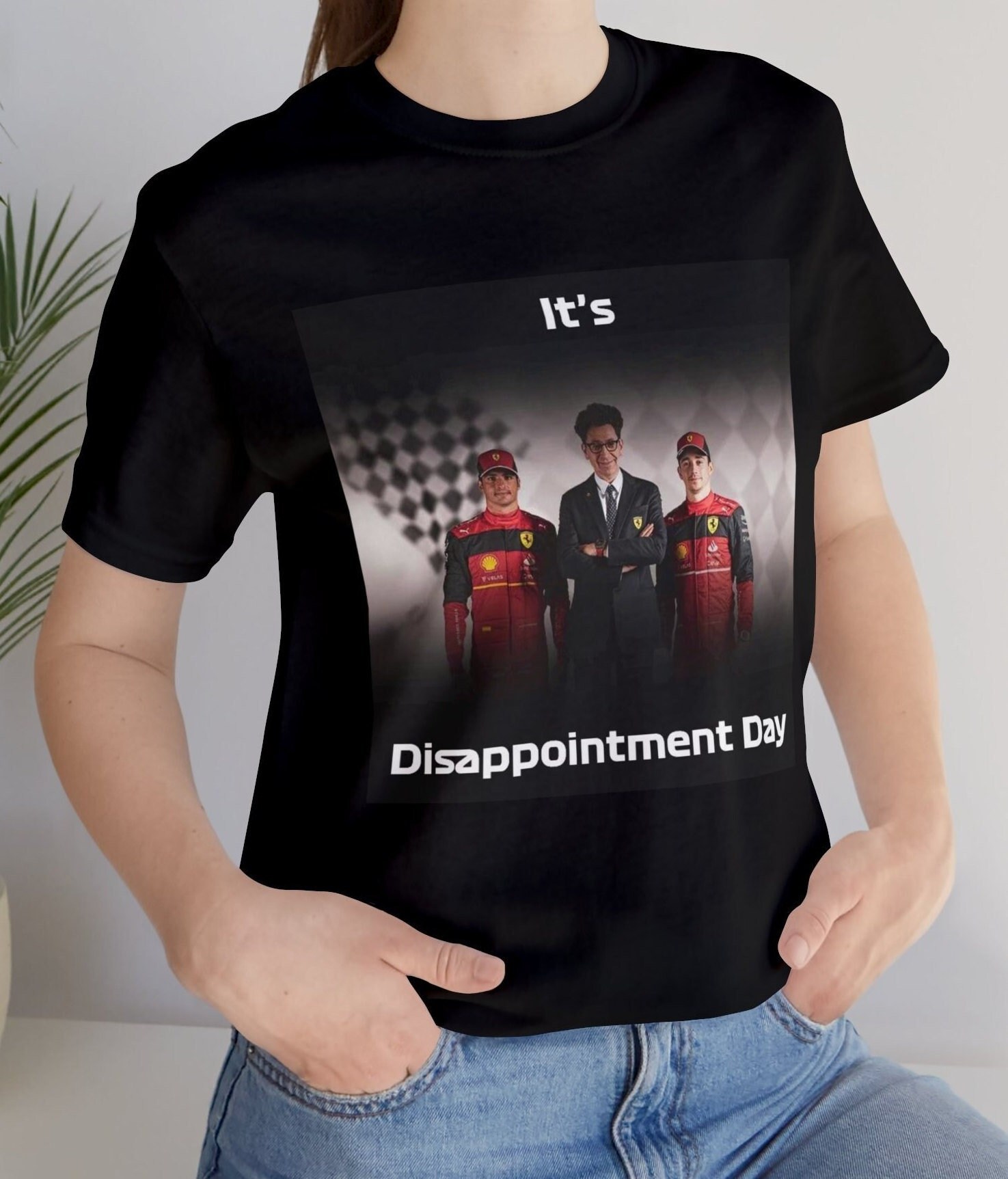 Ferrari Disappointment Day | Formula 1 Funny | F1 Meme Shirt | Charles ...