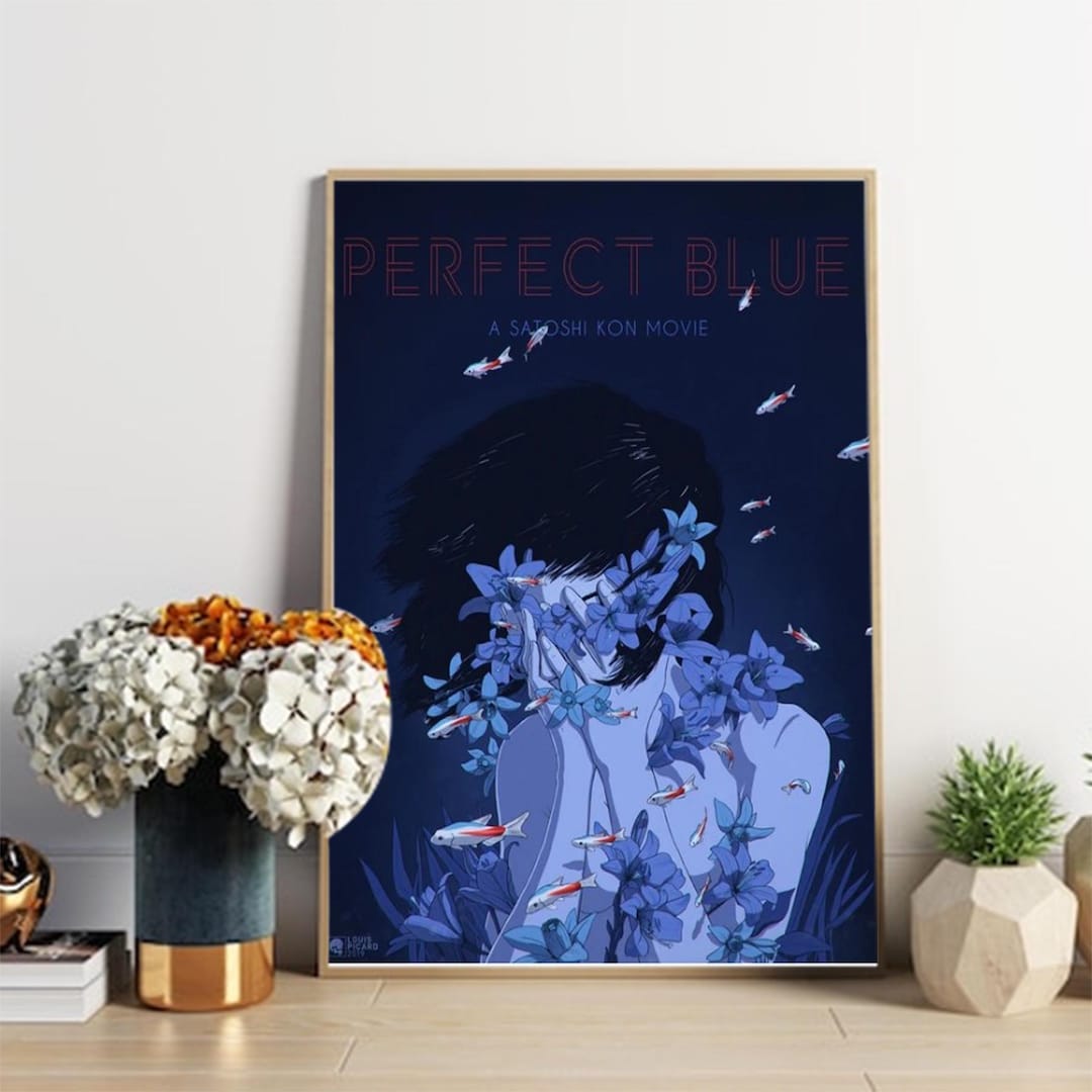 Perfect Blue Poster - Etsy