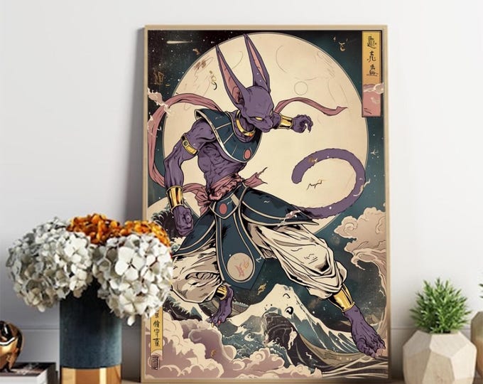 High-finish Dragon Ball Z Beerus Figure - Etsy