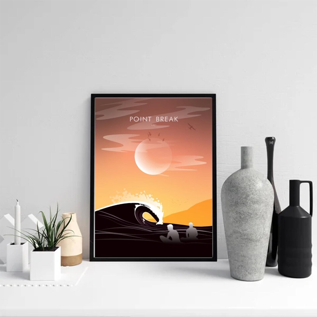 Point Break Art Print Wall Decor Poster - Etsy