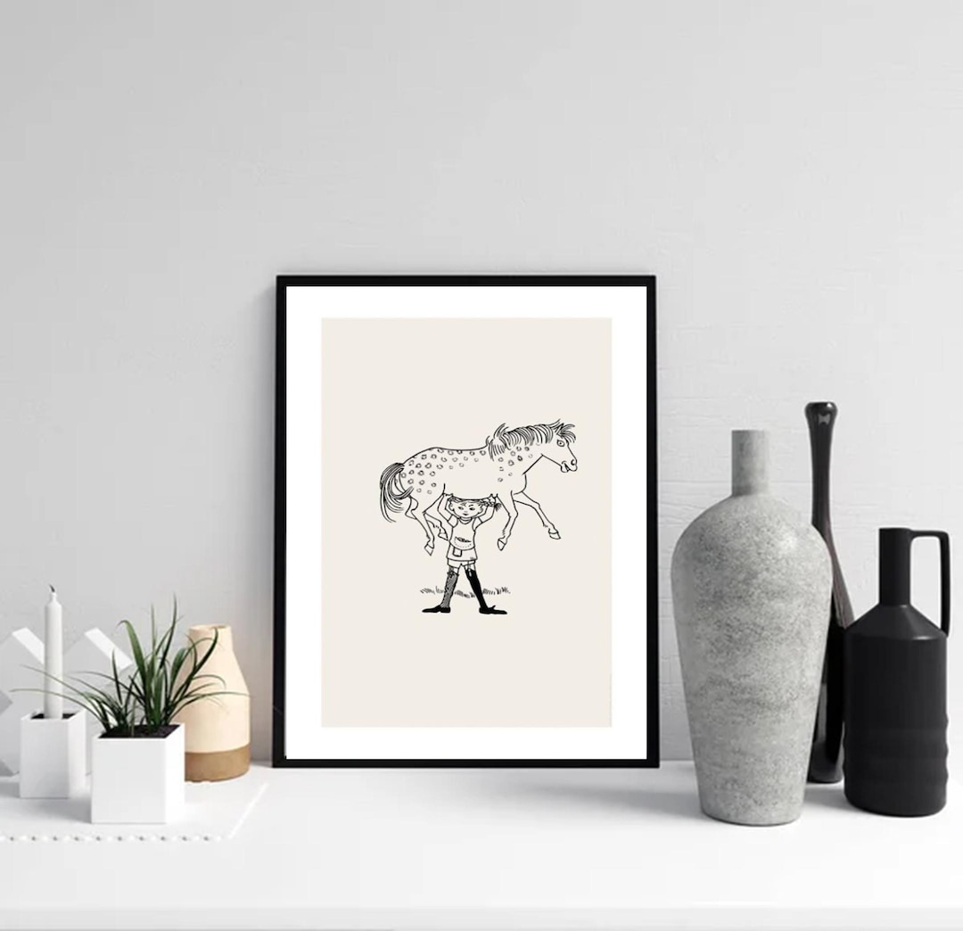 Pippi Longstocking No1 Wall Decor Poster - Etsy