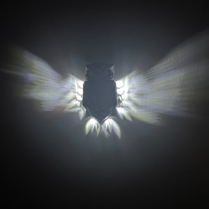Whimsical 3D Printed Owl Wall Light - Charming Home Decor and Nighttime ...