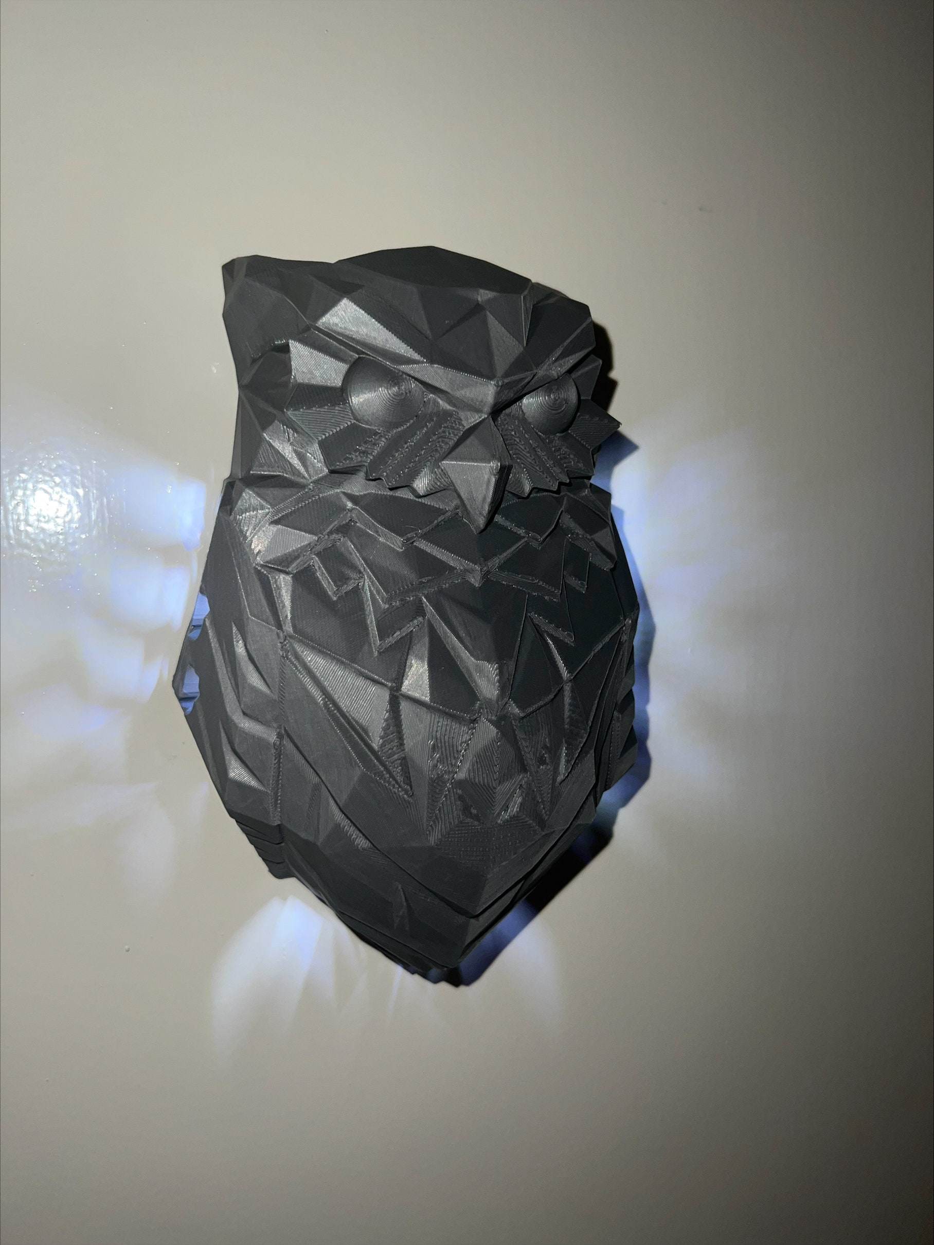 Whimsical 3D Printed Owl Wall Light Charming Home Decor and Nighttime Illumination - Etsy