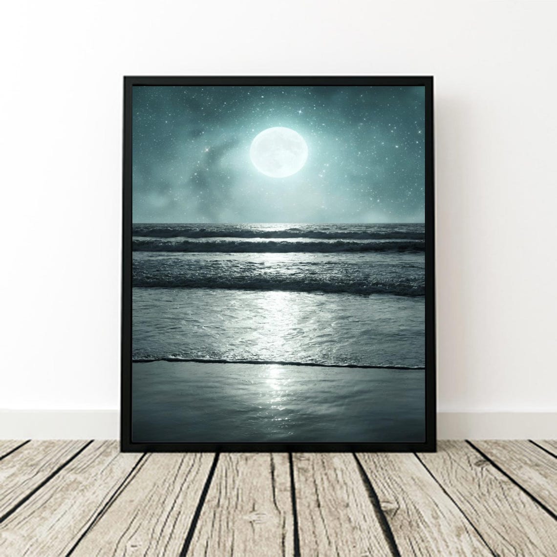 Tropical Night Wall Decor Poster - Etsy