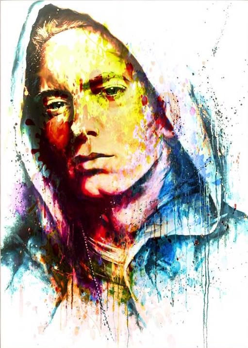 Eminem Rapper Star Collage Poster Wall Art for Home Decor, Beautiful ...