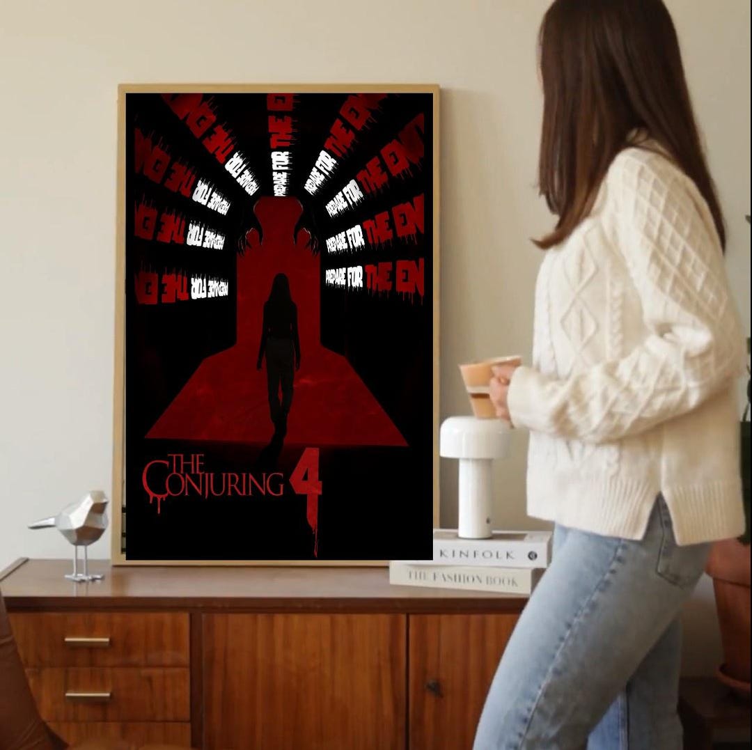 The Conjuring Last Rites Poster Horror Movie Wall Decor Print - Etsy