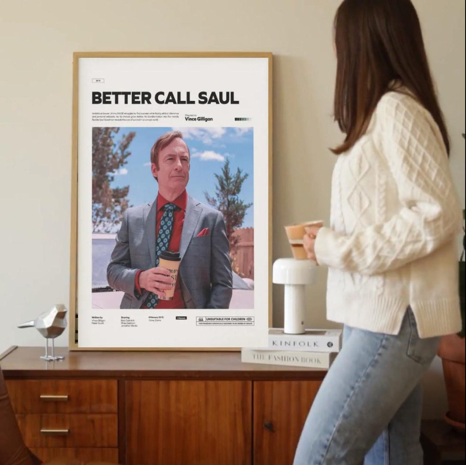 Better Call Saul Poster Saul Goodman Print Vince Gilligan Tv Series ...