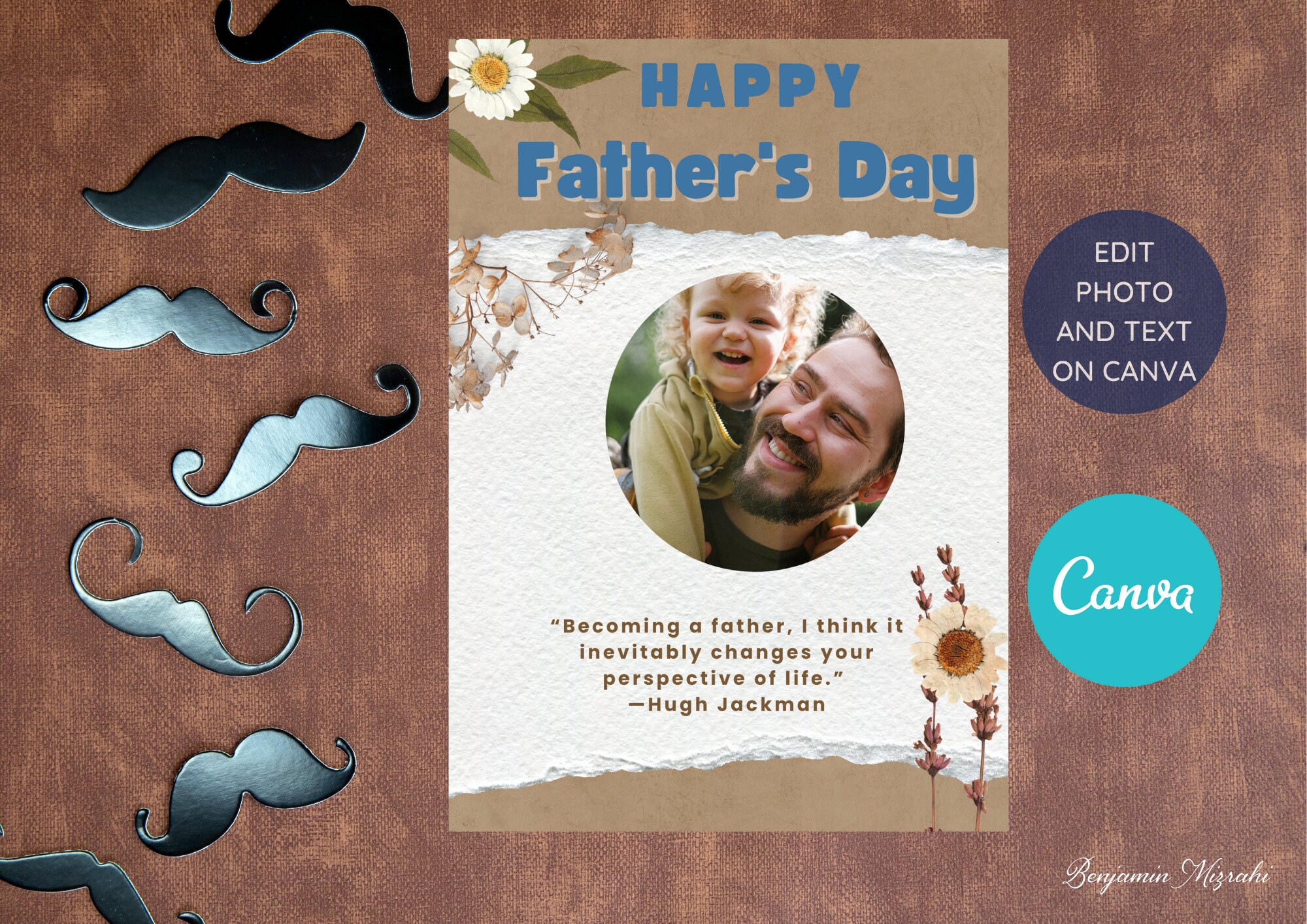 Printable Father's Day Card, Fathers Day Card, Greeting Card, Dad, for ...