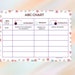 ABC Chart Form Printable for Kids - Editable Behavior Consequence Chart ...