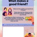 Good Vs Bad Friends Poster PRINTABLE Emotional Learning Social Skills ...
