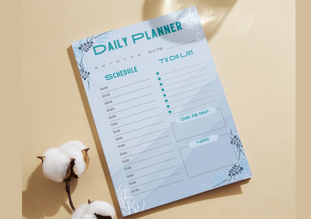Hourly Daily Planner Printable, Military Time, To-do List (digital ...