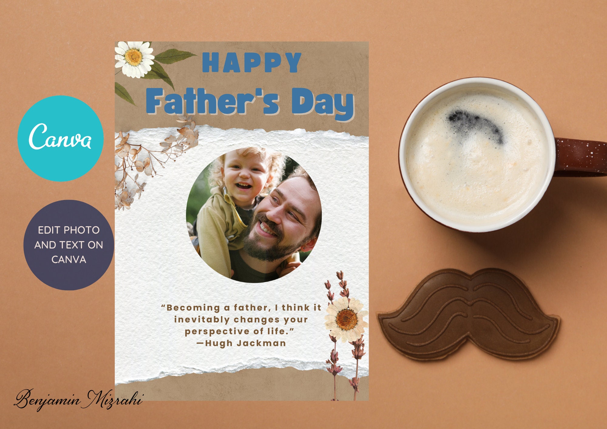Printable Father's Day Card, Fathers Day Card, Greeting Card, Dad, for ...