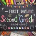 Editable Reusable First or Last Day of School Sign - Any Grade Sign for ...