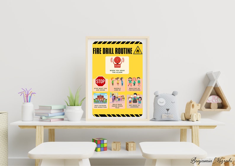 Safety Drills Visuals, Safety, Fire Drill, Earthquake, PECS, Visual Aid ...