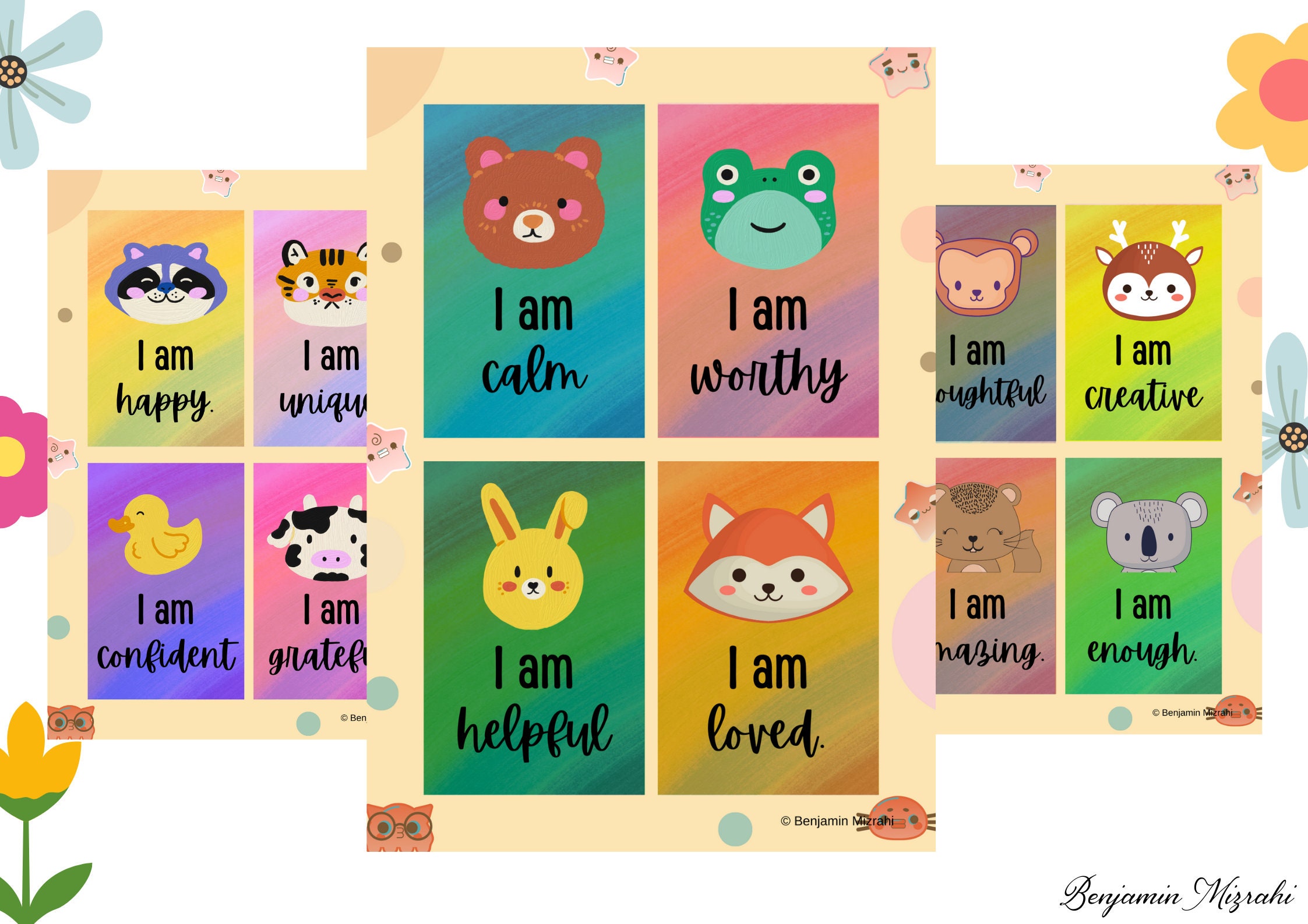 Positive Affirmation Cards | Calming Corner | Kids Affirmations ...