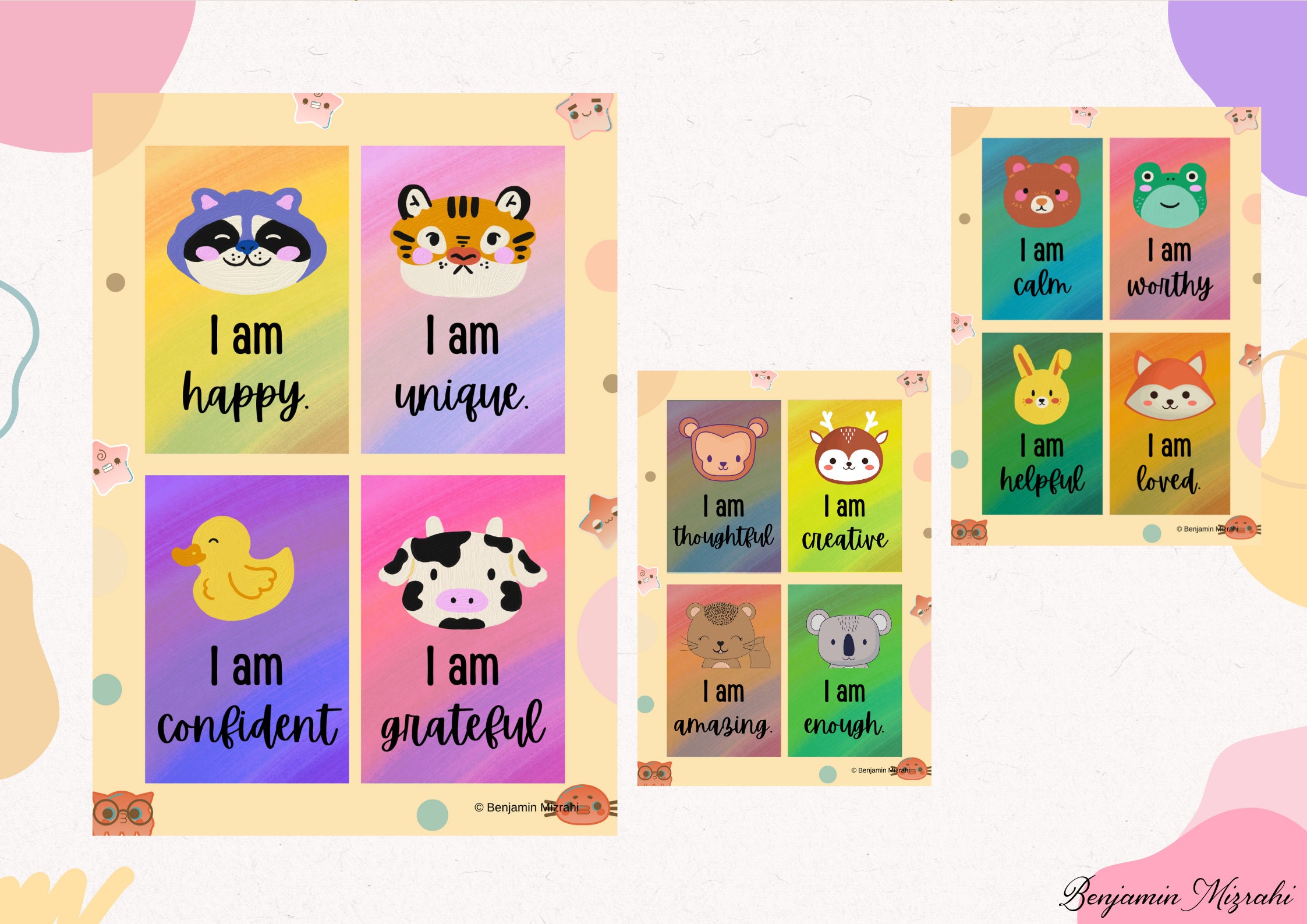 Positive Affirmation Cards | Calming Corner | Kids Affirmations ...