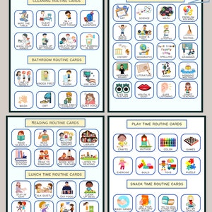 Classroom Routine Cards I Visual Schedule Cards| Toddler Preschool ...