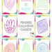 Finger Tracing Calming Cards, Printable Mindfulness Flash Cards, Calm ...