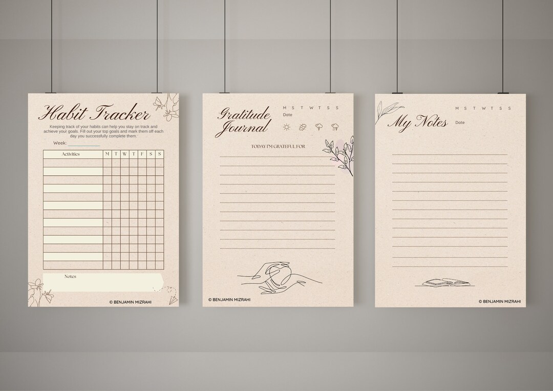 Weekly Habit Tracker Printable | Habit Tracker Template | Routine ...