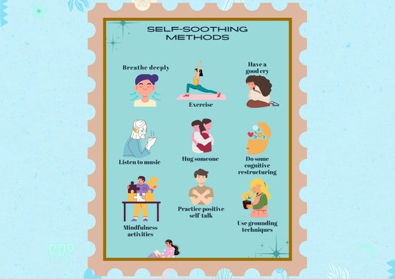 10 Calming Techniques Calm Down Corner Posters Print - Etsy