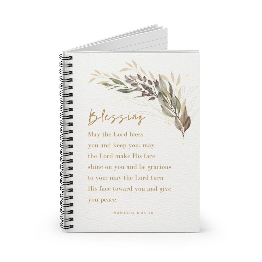 The Blessing Lyrics Prayer Journal: Christian Bible Study Gift - Etsy