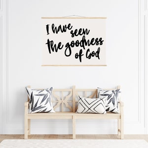 Goodness of God Psalm 27 13 Faith Poster|god is God Christian ...