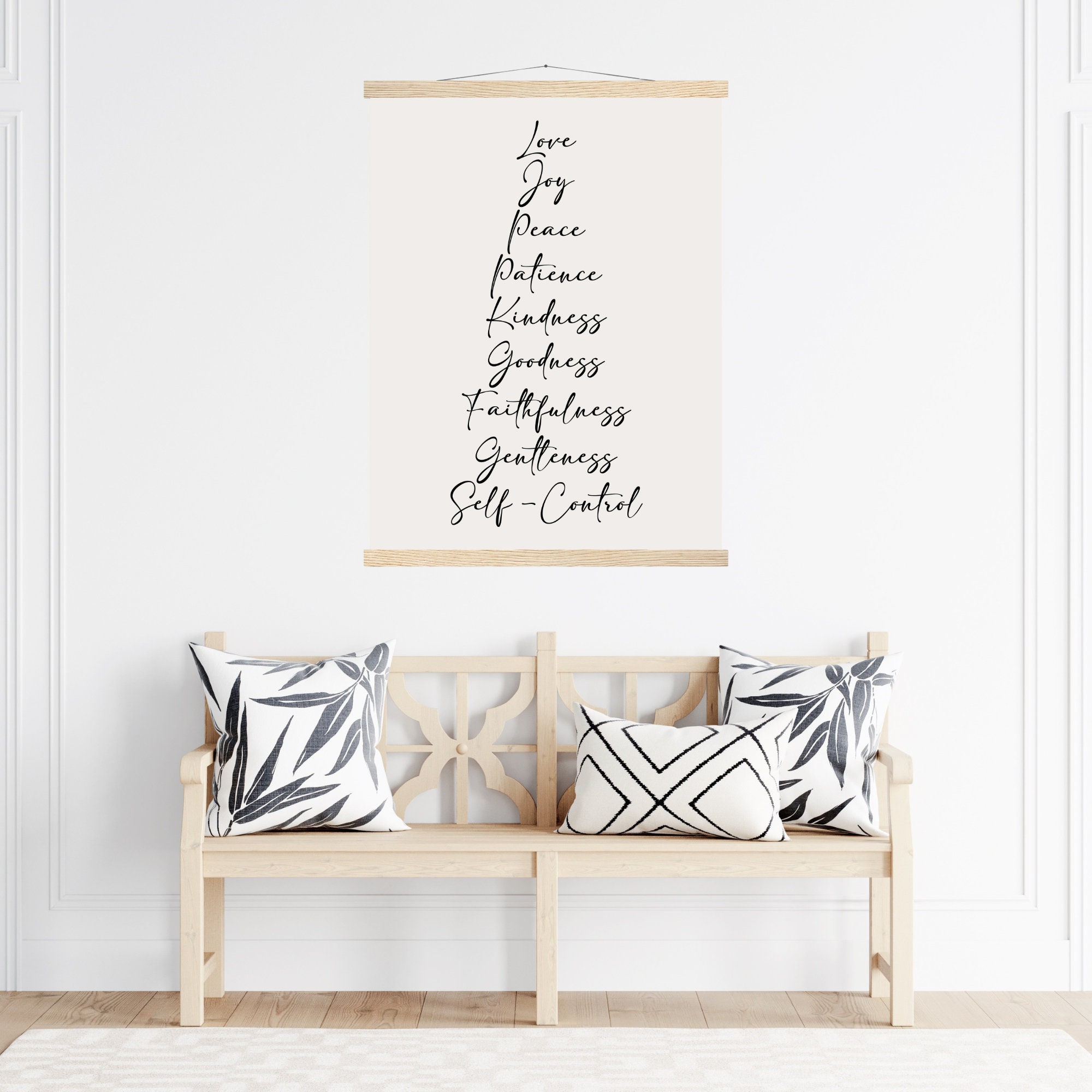 Fruits of the Spirit Poster | Galatians 5:22-23 Scripture Art - Etsy