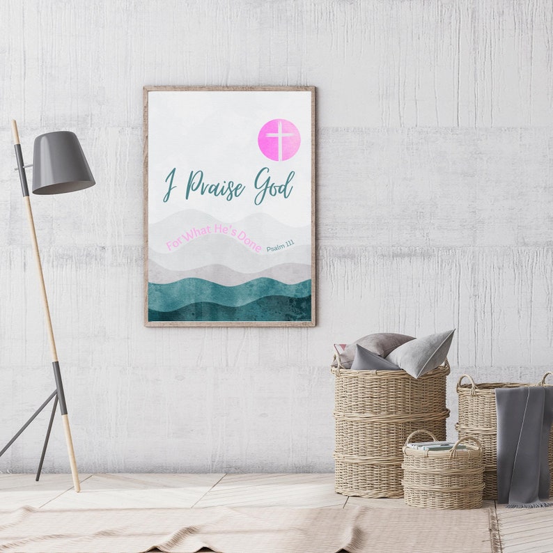 Psalm Printable Bible Verse Poster Psalm 111psalm Wall - Etsy